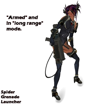 Second Life Marketplace - Spider Grenade Launcher - v2.8