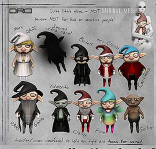 Second Life Marketplace - -DRD- Elves- secret ULTRA RARE Yodi