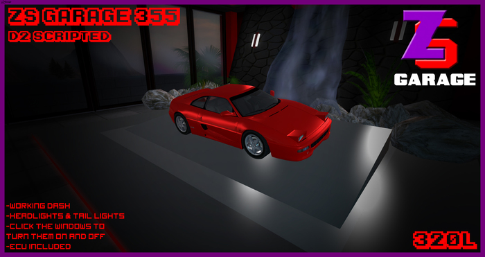 Second Life Marketplace Zs Garage 355 Remastered V2