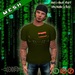 Second Life Marketplace - ..:: CODED ::.. Men's Mesh Shirt (My Name Is Rex)