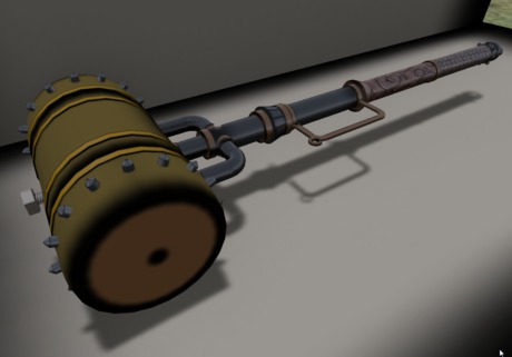 Second Life Marketplace - [FaeNx] Steampunk Mallet