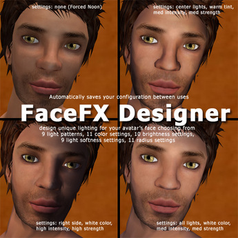 Second Life Marketplace - FaceFX Designer - Scripted Face Light - Great ...