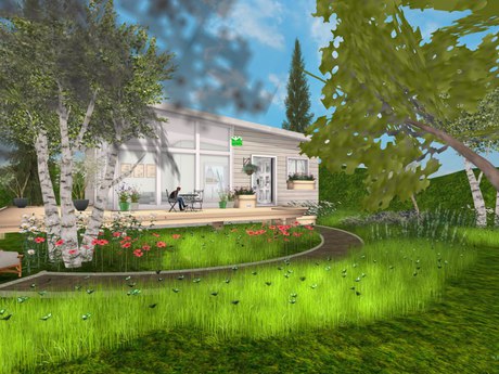 Second Life Marketplace - RENTAL: Skydomes with Cottage/Home, forest ...