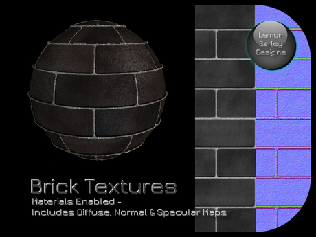 Second Life Marketplace - Brick Textures