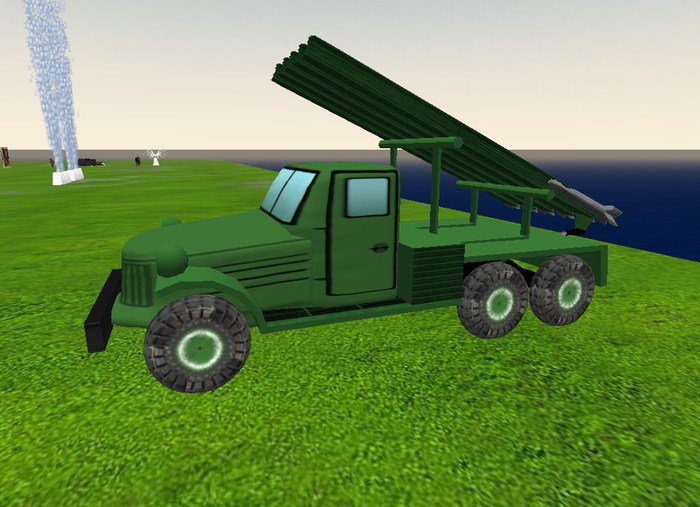 Second Life Marketplace - Russian Rocket Artillery - "Katusha"