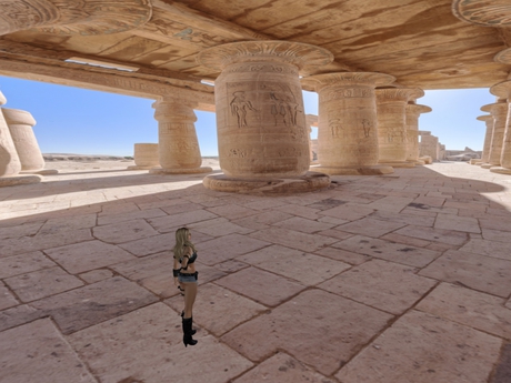 Second Life Marketplace - ANCIENT TEMPLE Mesh 1 Prim Skybox seamless ...