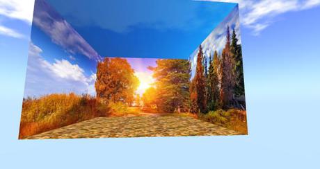 Second Life Marketplace - SkyBox 30x30 Autumn (BOX)