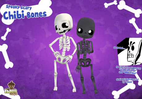 Second Life Marketplace - *NAM* Chibi Bones ~2