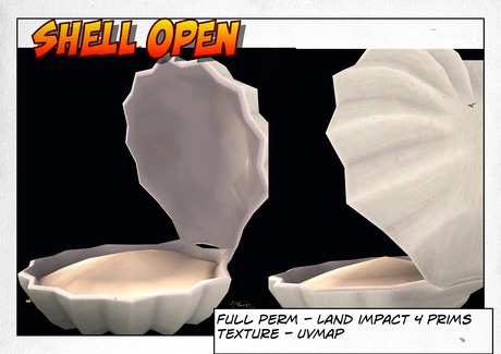 Second Life Marketplace - Shell Open