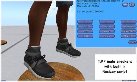Second Life Marketplace - sneakers - trainers - TMP male sneakers