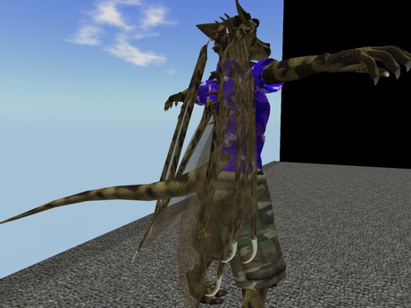 Second Life Marketplace - Simple Kobold Wings (Desert)