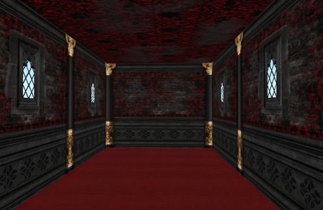 Second Life Marketplace - Skybox ~ Sanctuary II (Black Columns) - Mesh ...