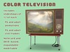 Second Life Marketplace - Retro TV - Seventies Color Television Set