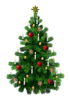 Second Life Marketplace - Sanna Traditional Styrian Christmas Tree Alpha MP