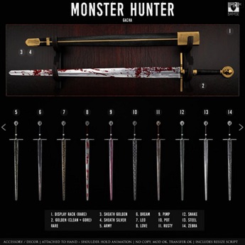Second Life Marketplace - 14. :BAMSE: Monster Hunter - Zebra