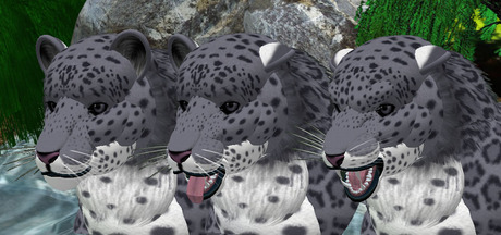 Second Life Marketplace - WereHouse Critters V3 Snow Leopard (Quadruped ...