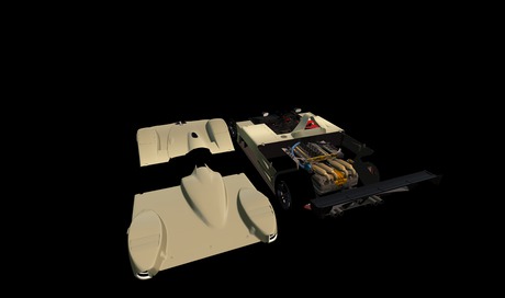 Second Life Marketplace - BEAST V12 LMR (RACE VERSION)