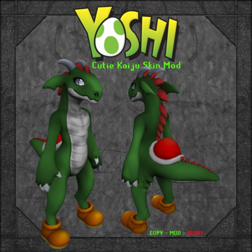 Second Life Marketplace - Cutie Kaiju MOD Yoshi