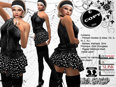 Second Life Marketplace - DARK MODEL 4 BOX