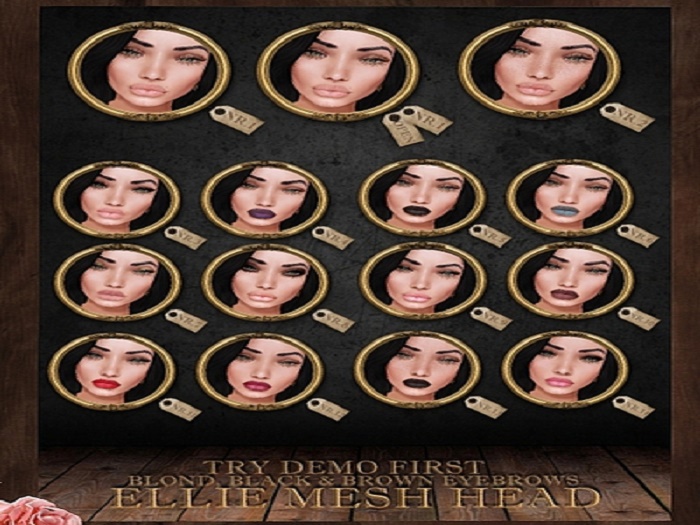Second Life Marketplace - [whatever] Ellie Mesh Head - dragqueen ...