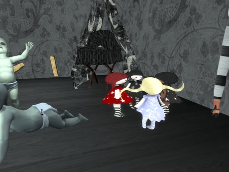 Second Life Marketplace - The Babysitter Halloween creepy scene ...