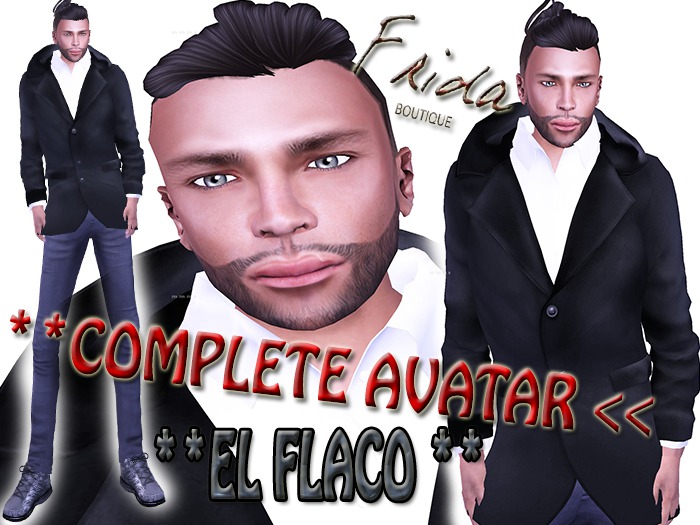 Second Life Marketplace - ** FRIDA** COMPLETE AVATAR * EL FLACO ...