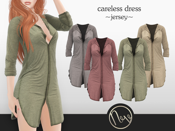 Second Life Marketplace - neve dress - careless jersey