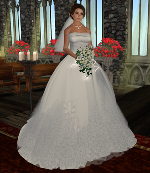 Second Life Marketplace - Wedding Dress and Accessories 02
