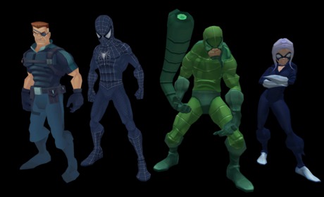 Second Life Marketplace - 18 superheroes characters 2 prim each mesh