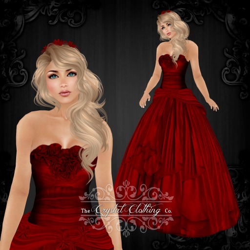 Second Life Marketplace - [CC Co.] Nena - Gown - Ruby
