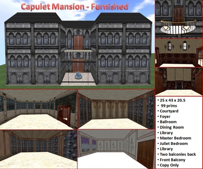 Second Life Marketplace - Capulet Mansion -Basic