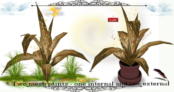 Second Life Marketplace - * Two mesh plants - one internal and one ...