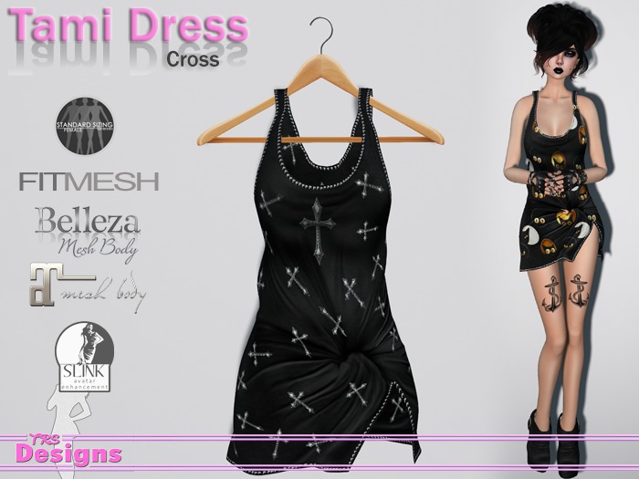 Second Life Marketplace - Tami Dress Cross