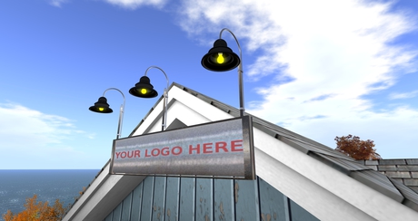 Second Life Marketplace - Lighted Shop Sign