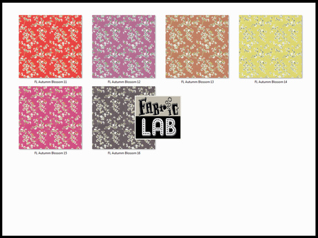Second Life Marketplace - Fabric Lab ME Autumn Blossom Texture ...