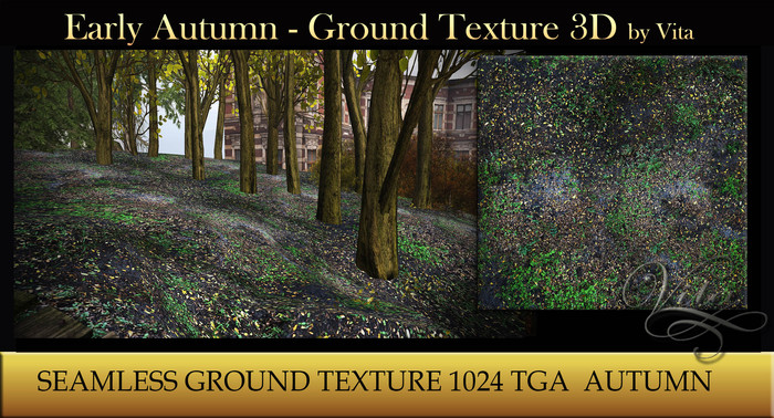 Second Life Marketplace - Vitas' Textures - EARLY AUTUMN 3D 1024 ...