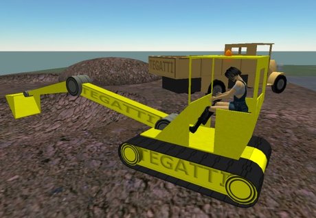 Second Life Marketplace - Mini Digger
