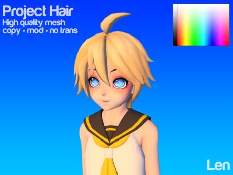 Second Life Marketplace - [Project Hair] Len