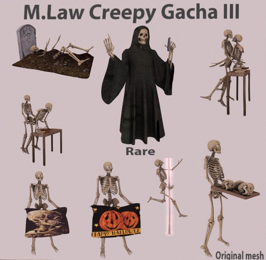 Second Life Marketplace - .:M.LAW:. Skeleton Waiter