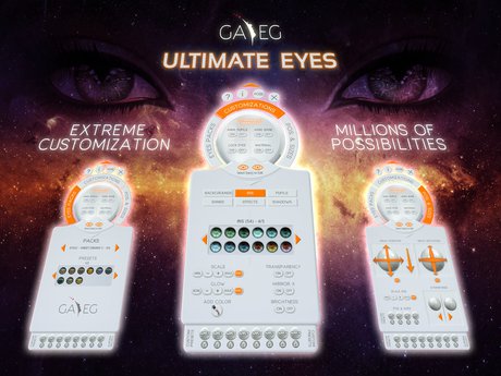 Second Life Marketplace - [GA.EG] Ultimate Eyes Pack - EY03A Supernova ...