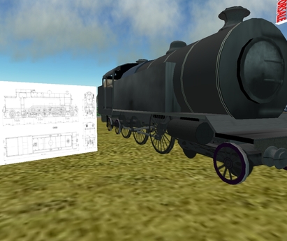 Second Life Marketplace - Steam loco