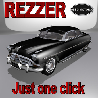 Second Life Marketplace - G&D MOTORS HH 1950 REZZER