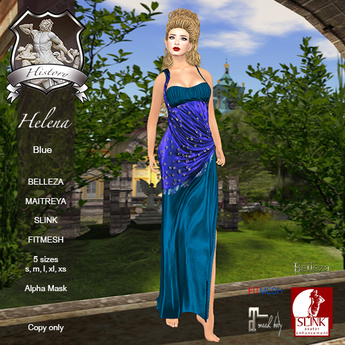 Second Life Marketplace - Firebird Helena Blue