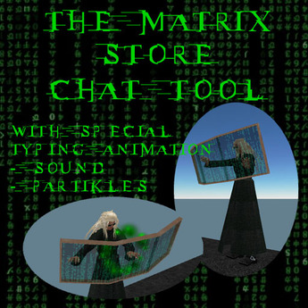 Second Life Marketplace - Matrix Chat Typing Tool (Minority)