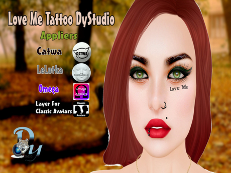 Second Life Marketplace - Love Me Tattoo DyStudio