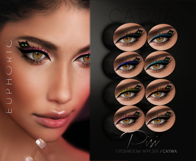 Second Life Marketplace - .euphoric ~Pisi Eyeshadow Applier~[Catwa]