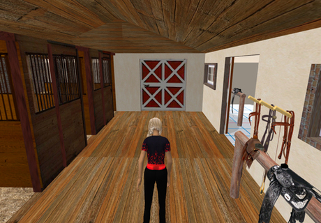 Second Life Marketplace - 3 Stall Horse Stable