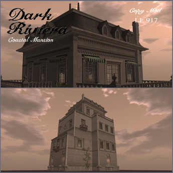 Second Life Marketplace - Dark Riviera - Oceanfront Mansion