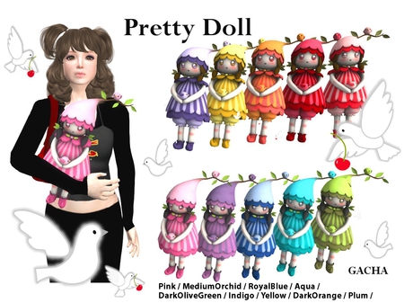 Second Life Marketplace - Pretty Doll Pink / resize