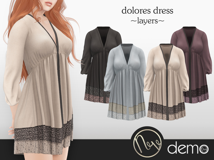 Second Life Marketplace - neve demo - dolores layers